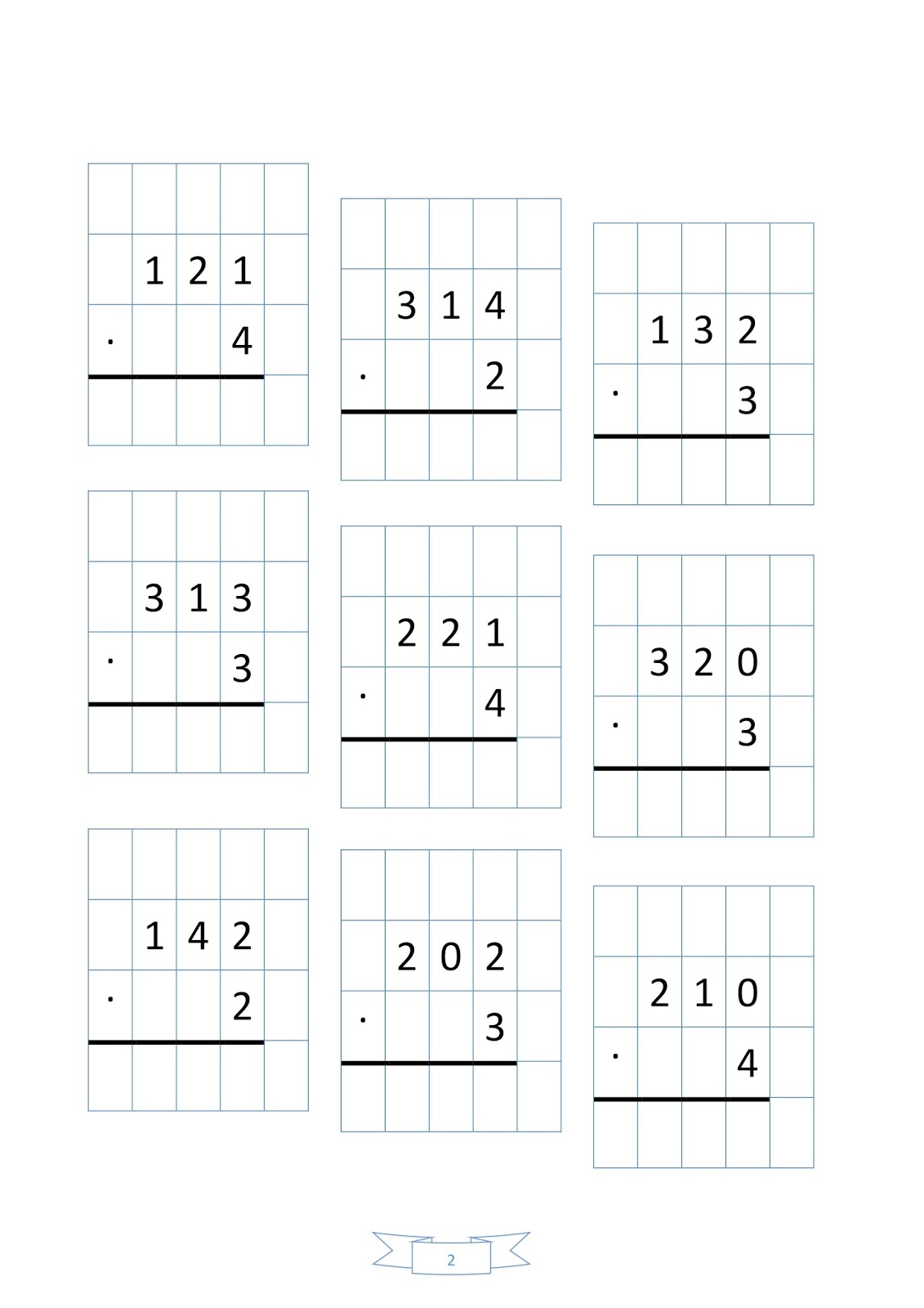MATTEBLOGGEN: Multiplikation med uppställning
