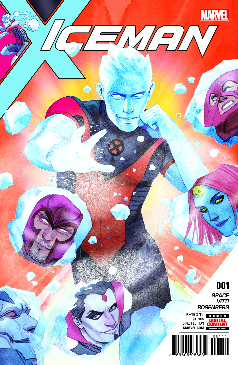 Marvel First Look: Iceman #1 - Stops Villains Cold In Their Tracks ...
