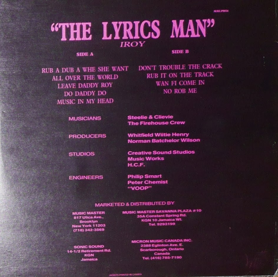 Compartilhando Reggae: I Roy