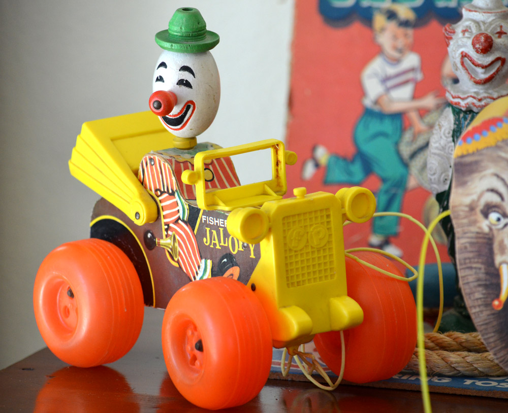 The Copycat Collector: COLLECTION #245: Vintage Circus Toys