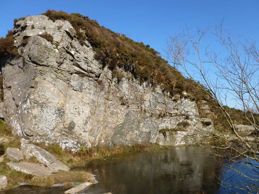 Soggibottom: Girl Rona in Teignmouth and Dartmoor -3 deg c.