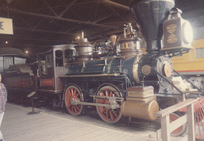 PlacesPages: J.W. Bowker Locomotive at the California State Railroad Museum