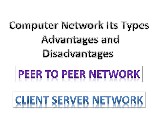 What is Computer Network Its Types Advantages and Disadvantages