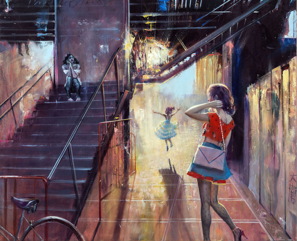 Paintings By British Artist "David FeBland"