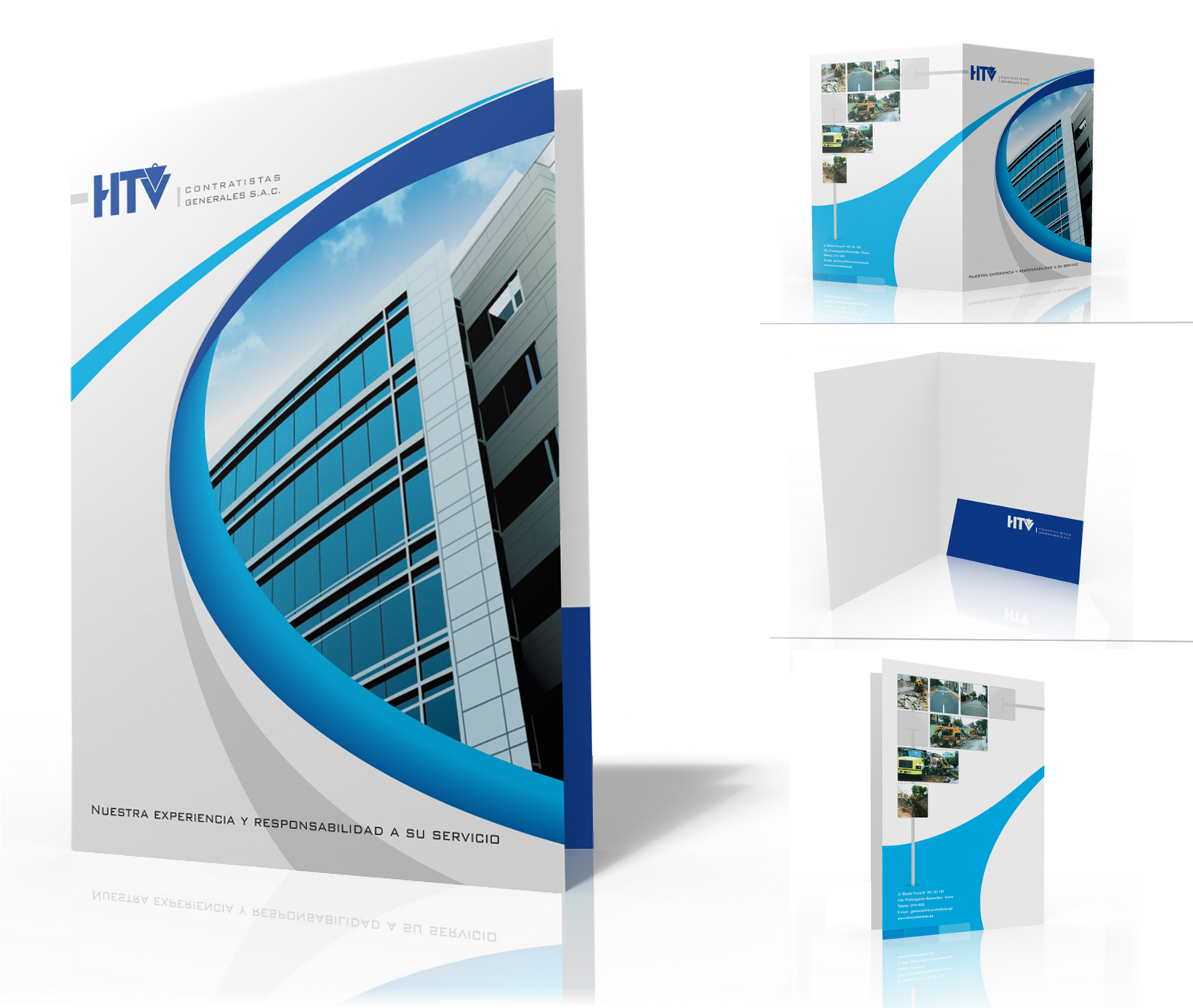 art-f4. Diseño Publicitario: CARPETA / FOLDER empresarial