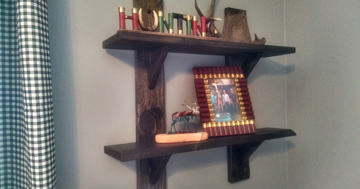 Creative Decor by Brooke: DIY Two Layer Shelves