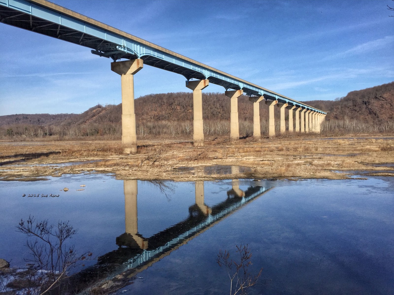 Sue Reno Studio: Holtwood Dam, the Norman Wood Bridge, and 52 Weeks