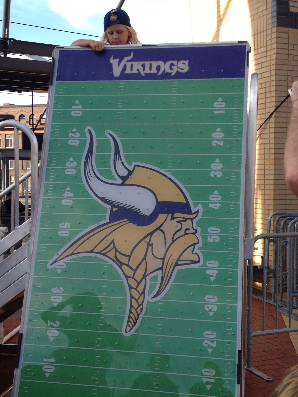 Pergande Family Updates: Football Season & The Kids First NFL Football Game