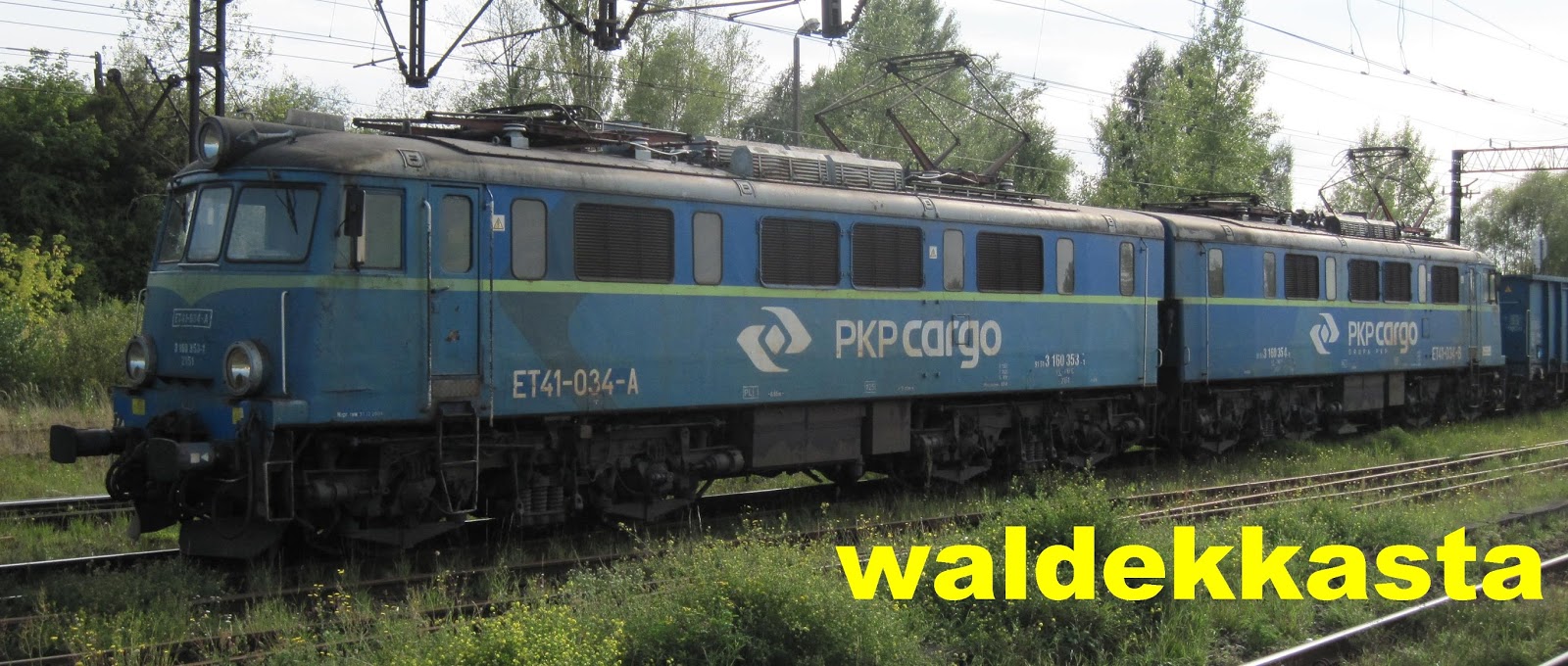 DZIWNE HOBBY - LOKOMOTYWY / STRANGE HOBBY - LOCOMOTIVES: ET41-034-A ...