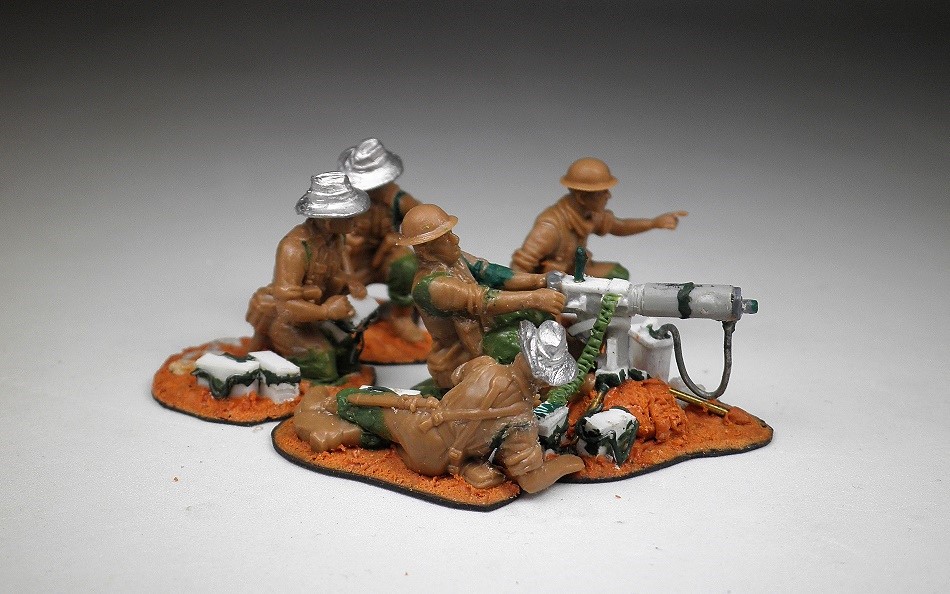 JOHN BOND's WARGAMING STUFF: VICKERS MACHINE GUN manned by Australians ...
