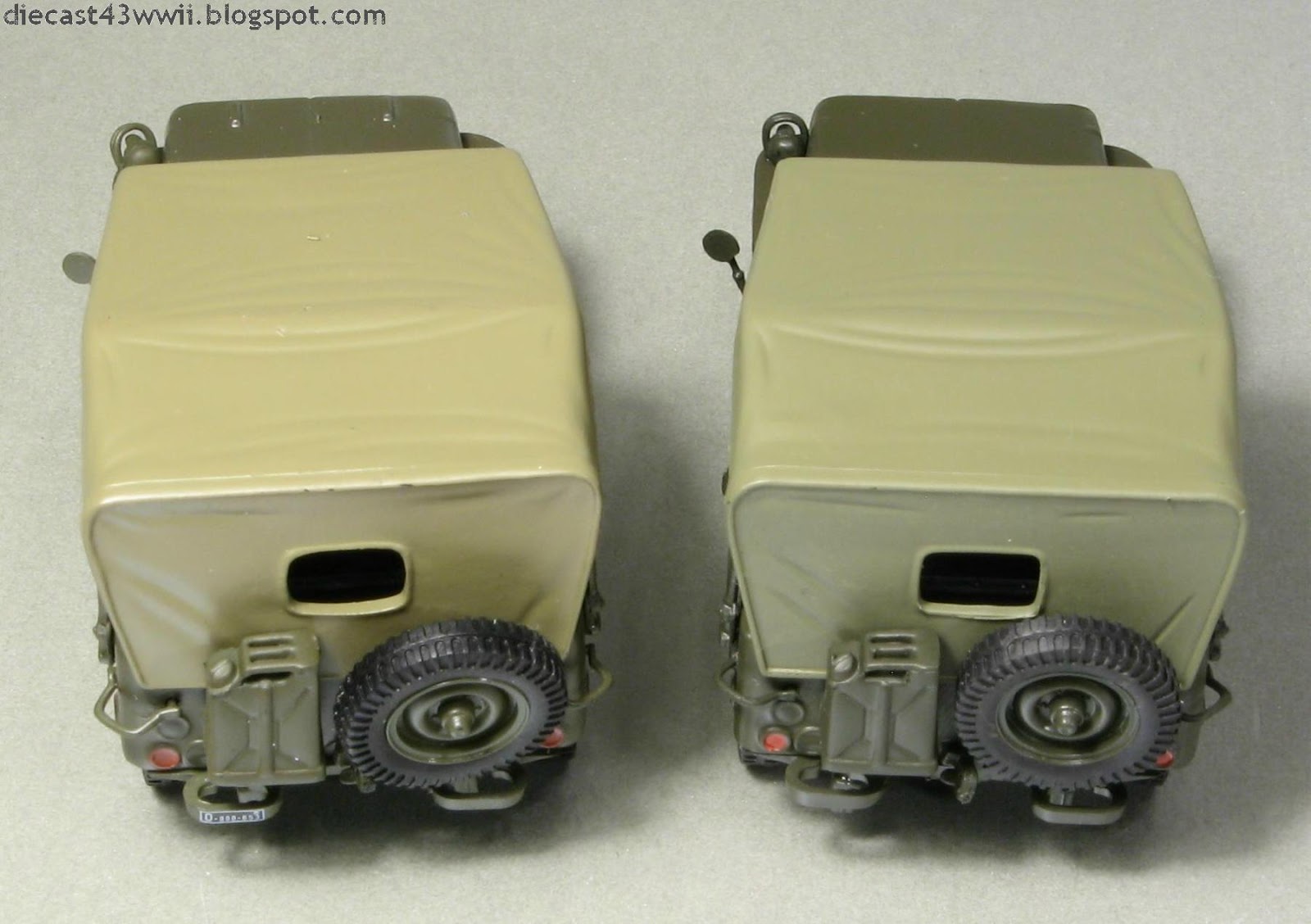 Military scale models: Willys MB/Ford GPW Red Army. De Agostini