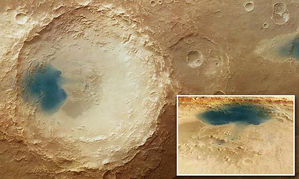 BLOG: What are these mysterious blue 'pools' on Mars?