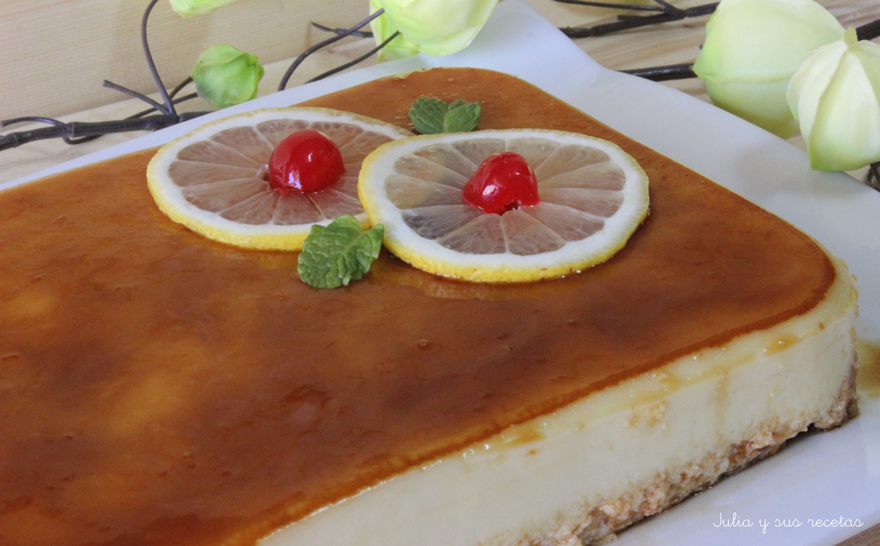 JULIA Y SUS RECETAS: Tarta de limón fría