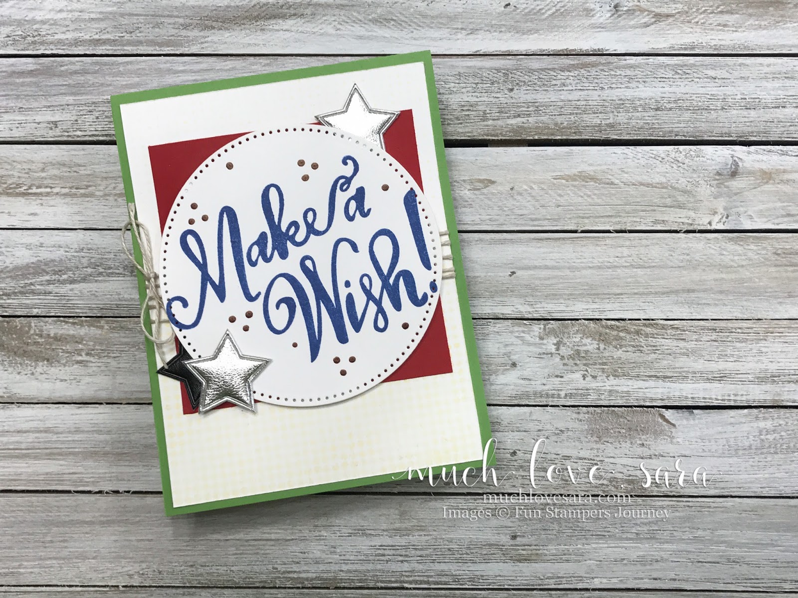 Much love, Sara | Cards & Paper projects made with love: Starry Make a ...