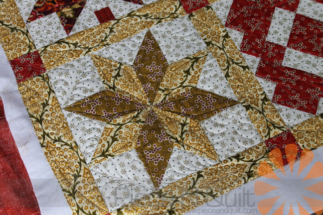 Piece N Quilt: Sampler Quilt - Custom Machine Quilting by Natalia Bonner