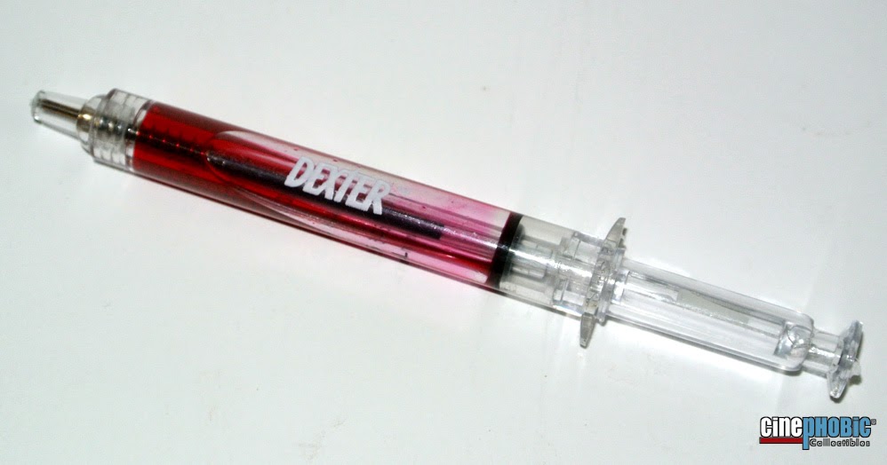 CINEPHOBIC: DEXTER Promotional Syringe