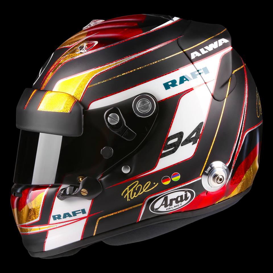Racing Helmets Garage: Arai GP-6 P.Wehrlein Hockenheim 2016 by Jens ...