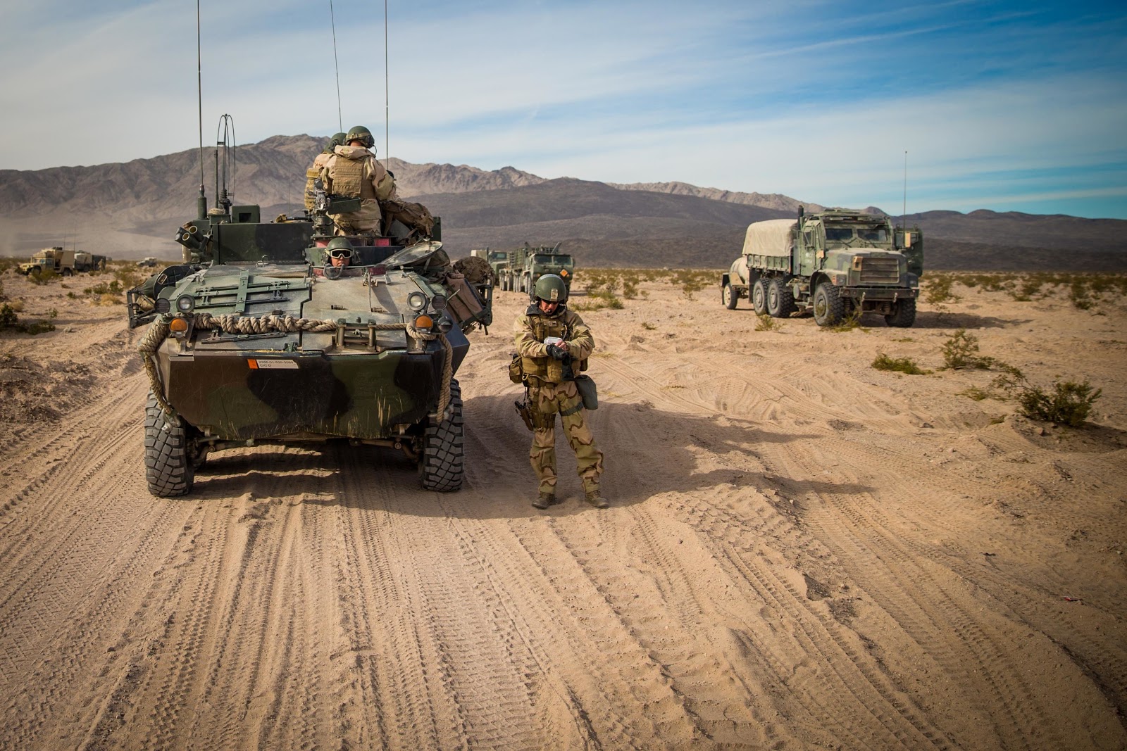 SNAFU!: 1st LAR battlefield circulation exercise (Steel Knight 17 ...