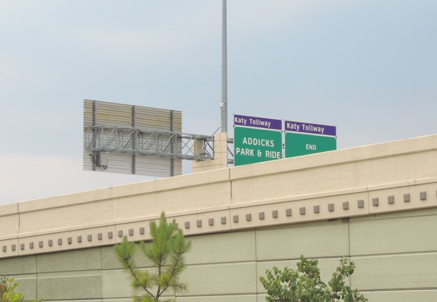 H-Town-West Photo Blog: Katy Tollway Signage