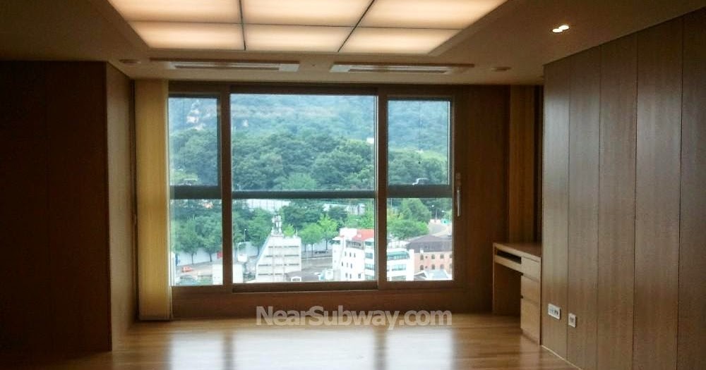 Seoul Apartment: Namsan Trapalace 45py on mid floor with mountain view