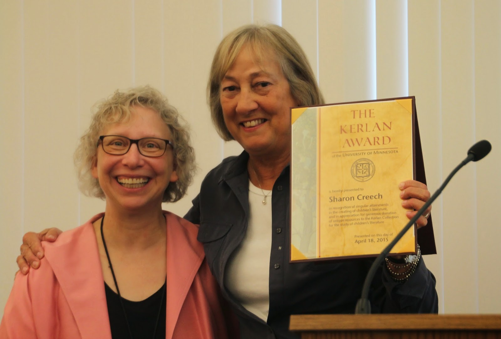 VISUAL SAINT PAUL: Spotlight on Sharon Creech