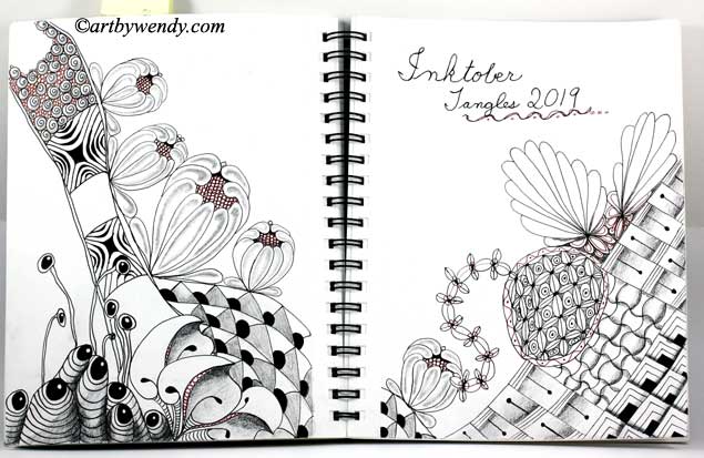 Art by Wendy: Have you tried your hand at Tangles? Painting & Drawing Tips