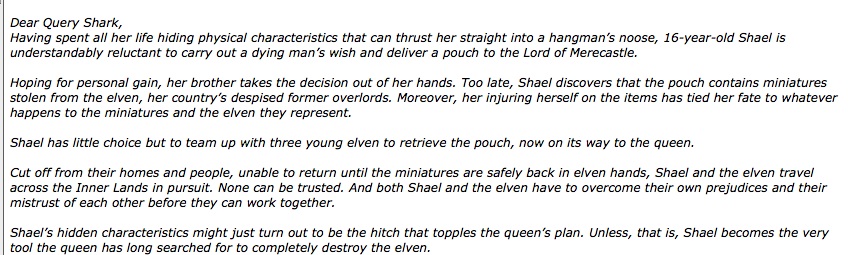 Query Shark: No, no and no