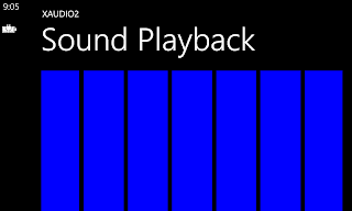 Mobile Development: C# XAudio2 Sound Playback for Windows Phone
