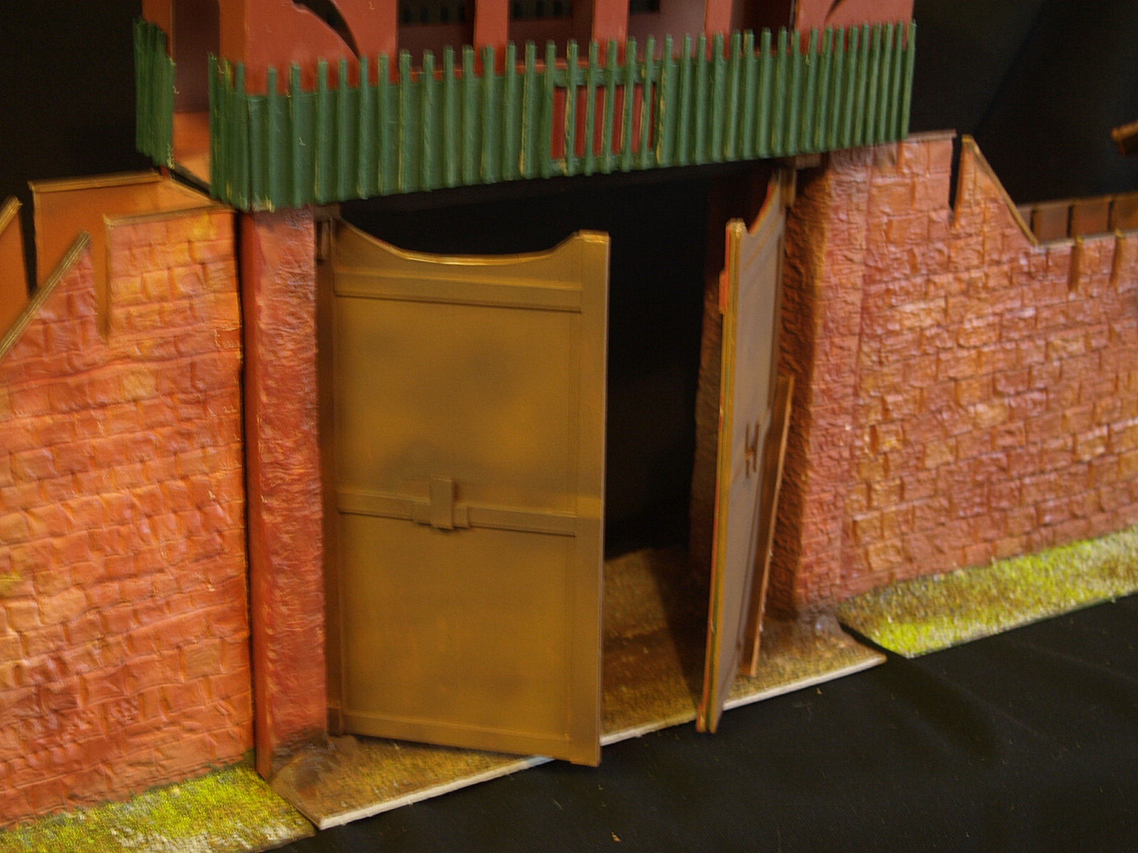 jans model buildings: 54mm Chinese Gate Boxer Rebellion