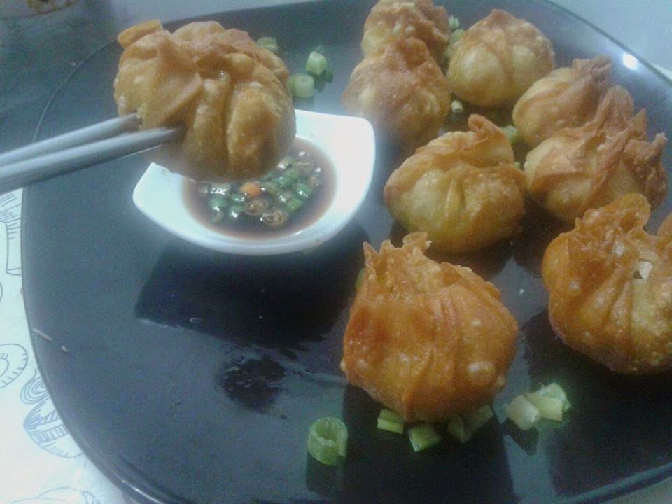 PATYSKITCHEN: CRISPY FRIED CHICKEN WANTON
