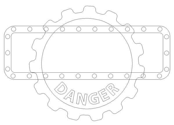 Workshop gear lettering - Precision Board