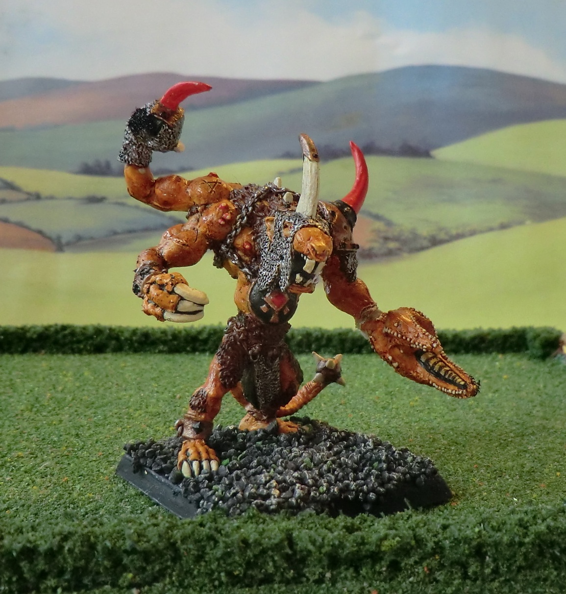 Warmaster: Old Skaven Madness - part 28 - Rat Ogre / Boneripper