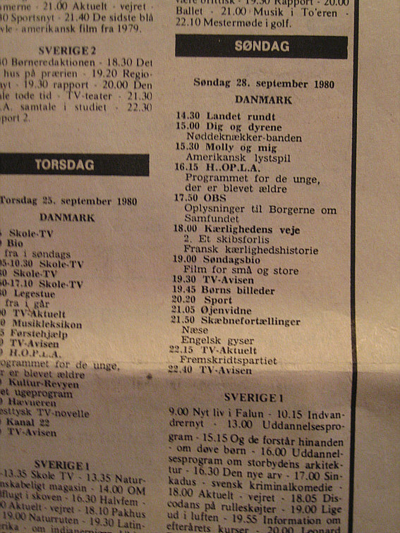 Obskuriøst Forever: Programoversigt - et nyt projekt