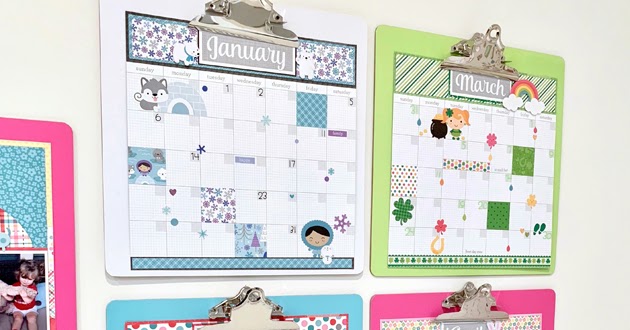 Doodlebug Design Inc Blog: Daily Doodles Calendar Pages | with Traci
