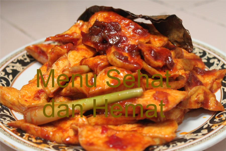 Menu Sehat dan Hemat: What We Can Cook: Balado Tahu Sambal Korea