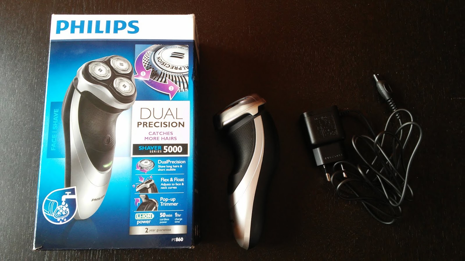 Reseña de la afeitadora electrica Philips PowerTouch PT860/16