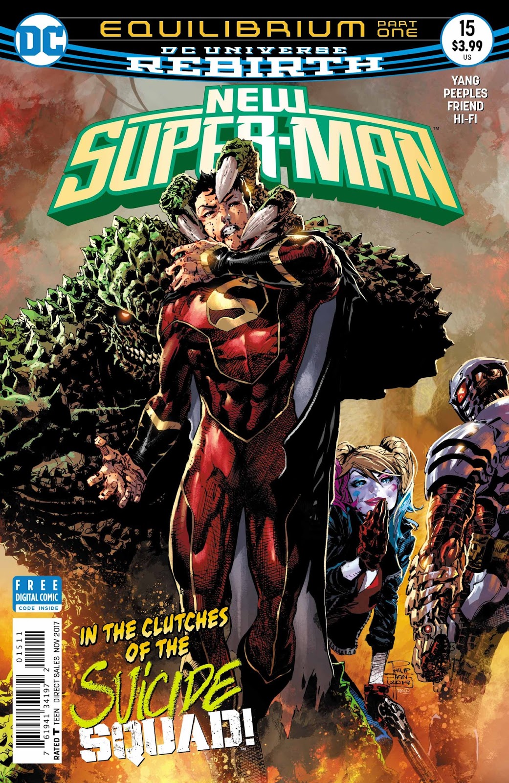 Weird Science DC Comics: PREVIEW: New Super-Man #15