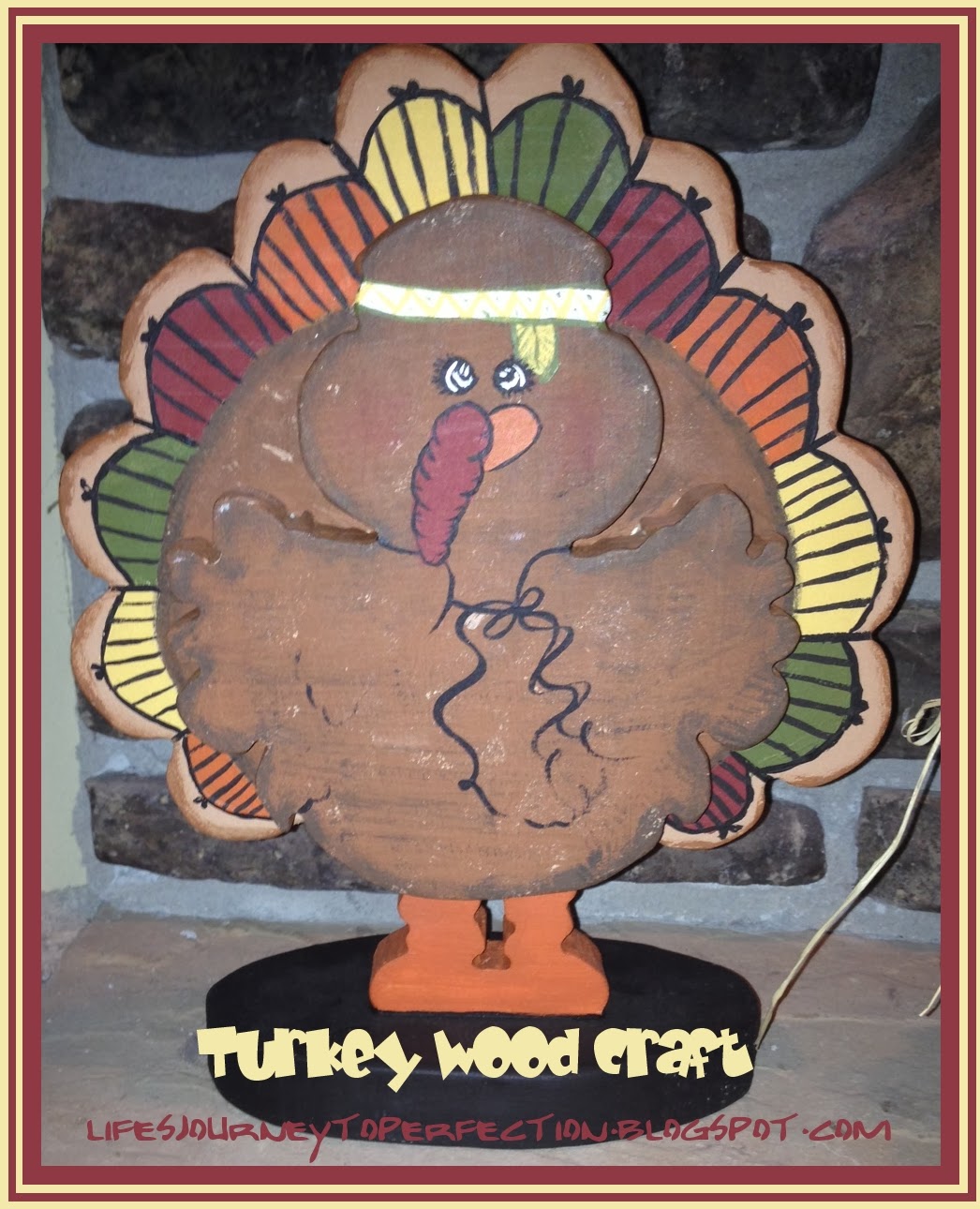 Life's Journey To Perfection: Thanksgiving Turkey Wood Crafts