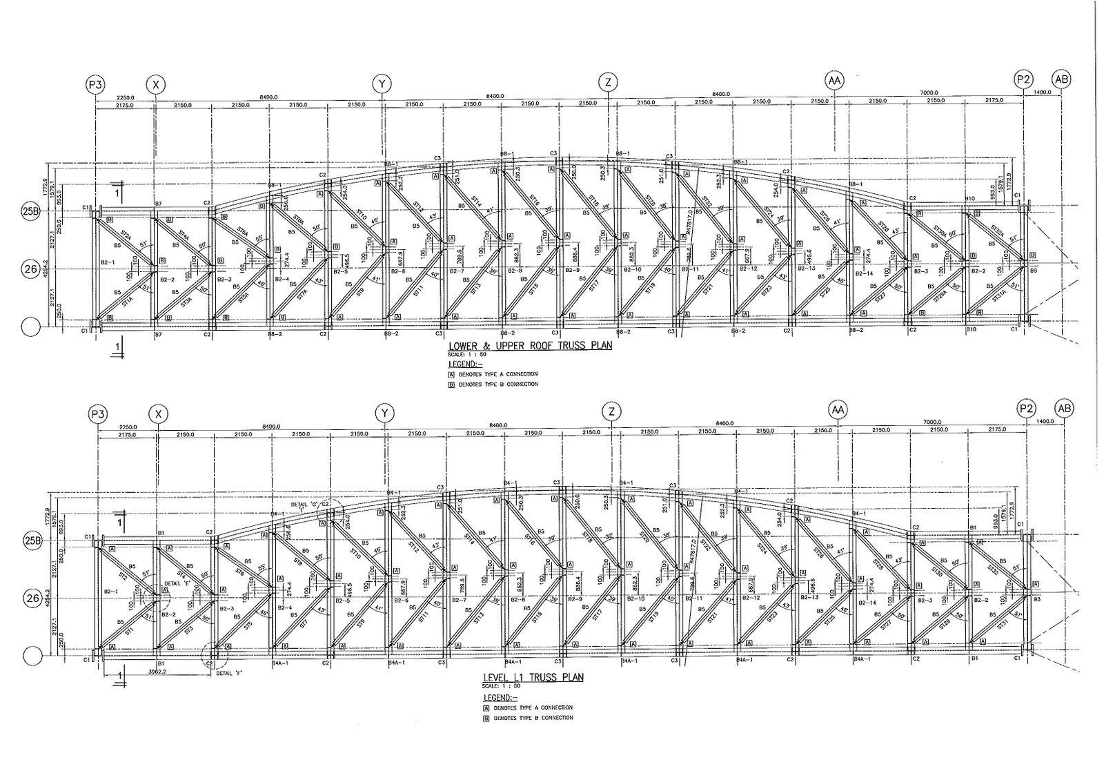 ges.dwg: Steel Shop Drawings
