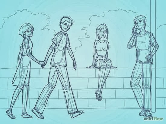 Mrs.Berenice's Art Room: Drawing people - tips and examples to practise