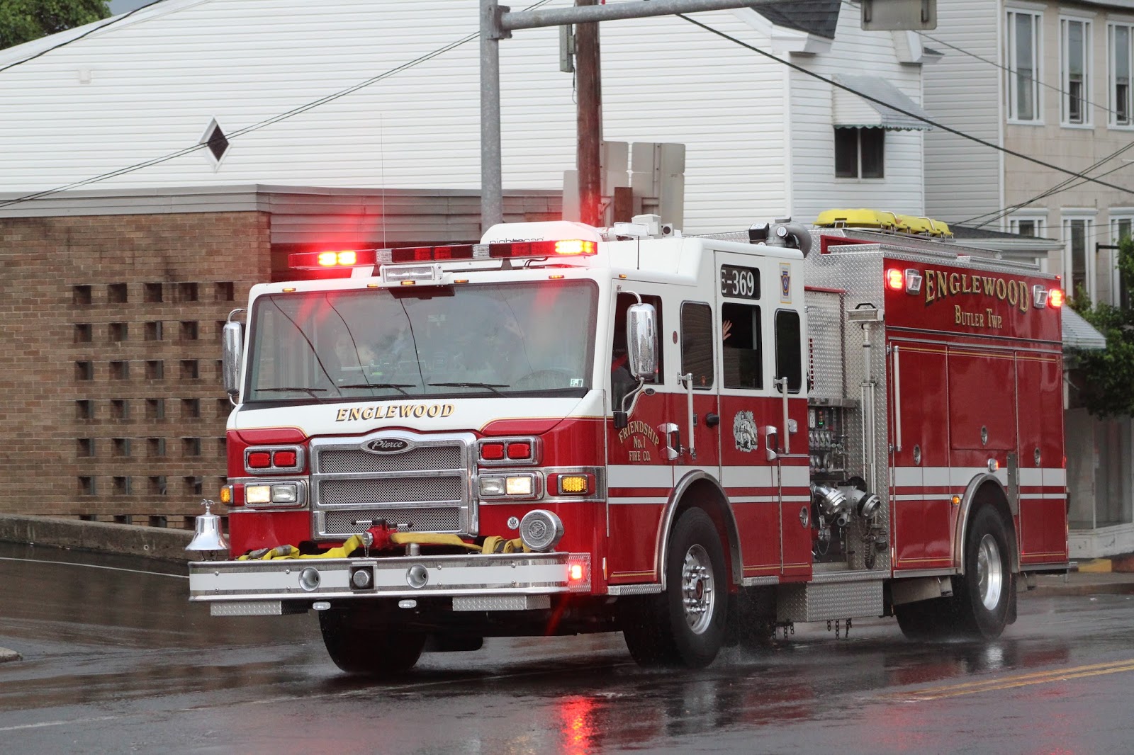 Friendship Fire Company Kicks Off Block Party with Fire Truck Parade