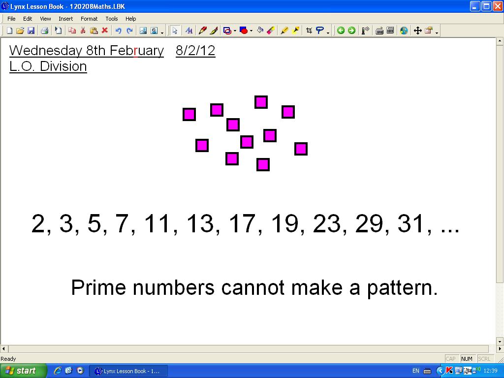 Mr Howe's Class: Maths: dividing using arrays