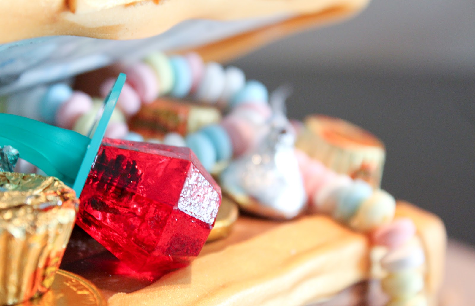 Treasure hunt pirate cake