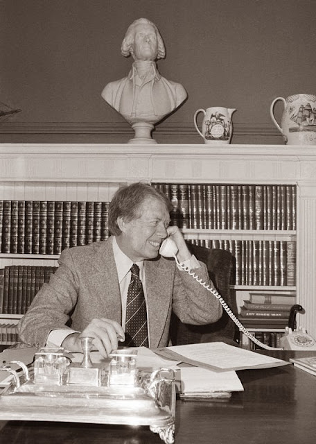 Old Photos of U.S Presidential Phone Calls ~ Vintage Everyday