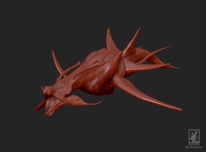 Raul Ramos Art: Pandora Creature Progress