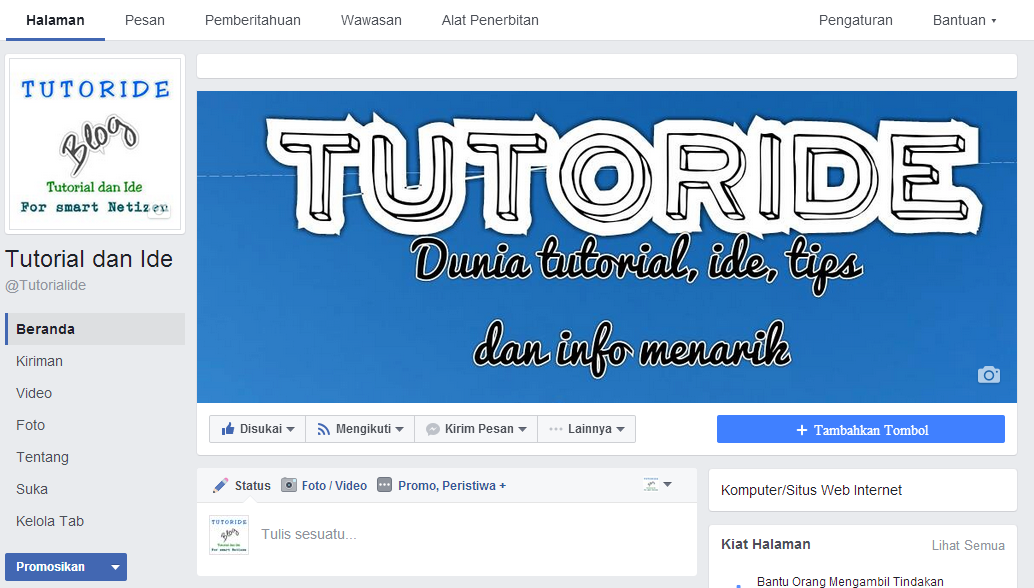 Cara Membuat Halaman Facebook dengan 5 Langkah Sederhana - Teknologi ...