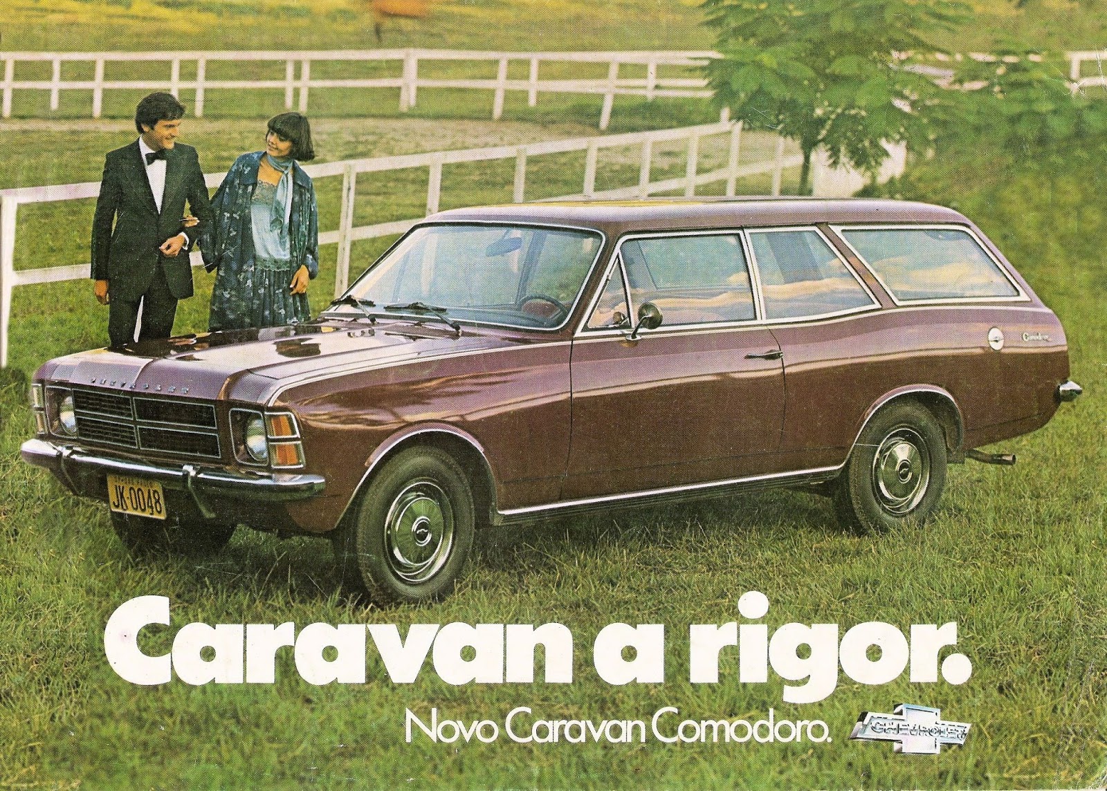 Crônicas Automotoras: Catálogo Chevrolet Carvan Comodoro (1978)