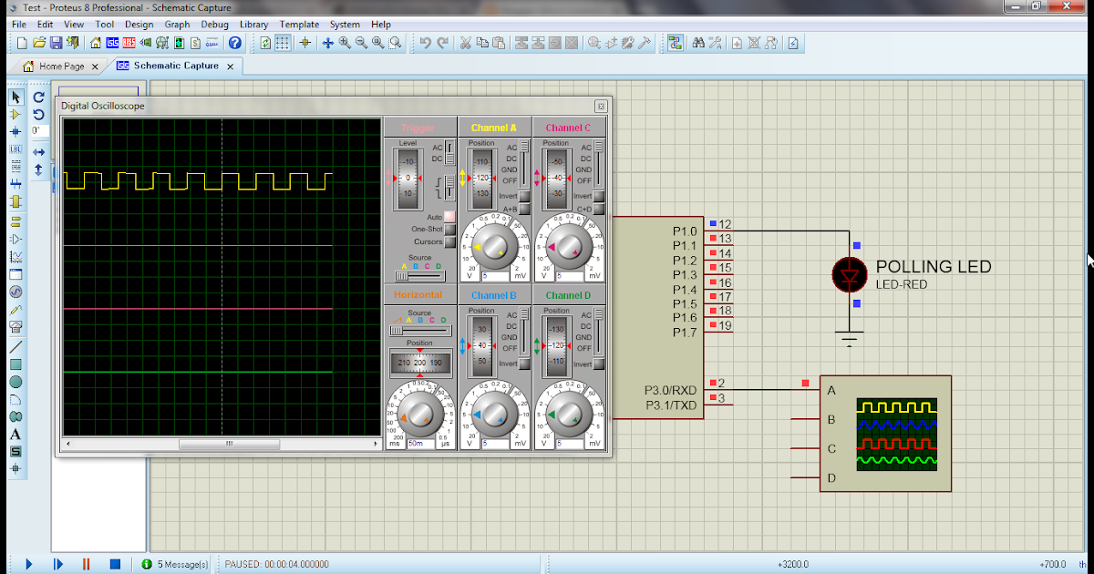 How To Use Timer 0 Interrupt In At89c1051