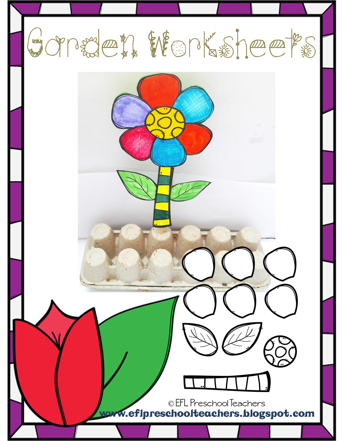 ESL/EFL Preschool Teachers: Garden Theme Resources for the Preschool ELL