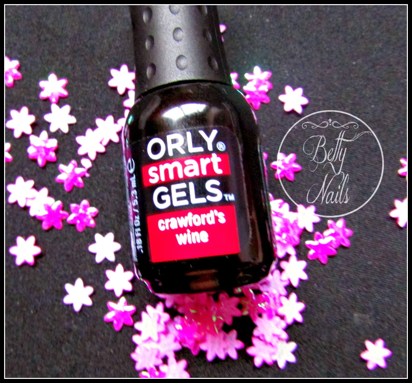 Betty Nails: Valentines Day Nails - Orly Smart Gels - Crawfords Red